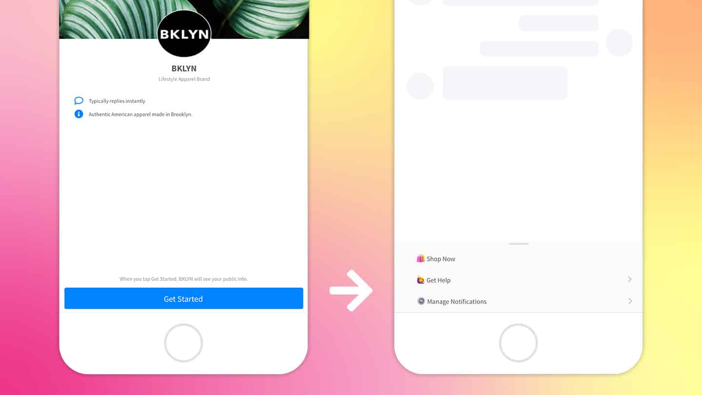 How to use the Messenger Menu to Provide a Concierge-Style Experience ...